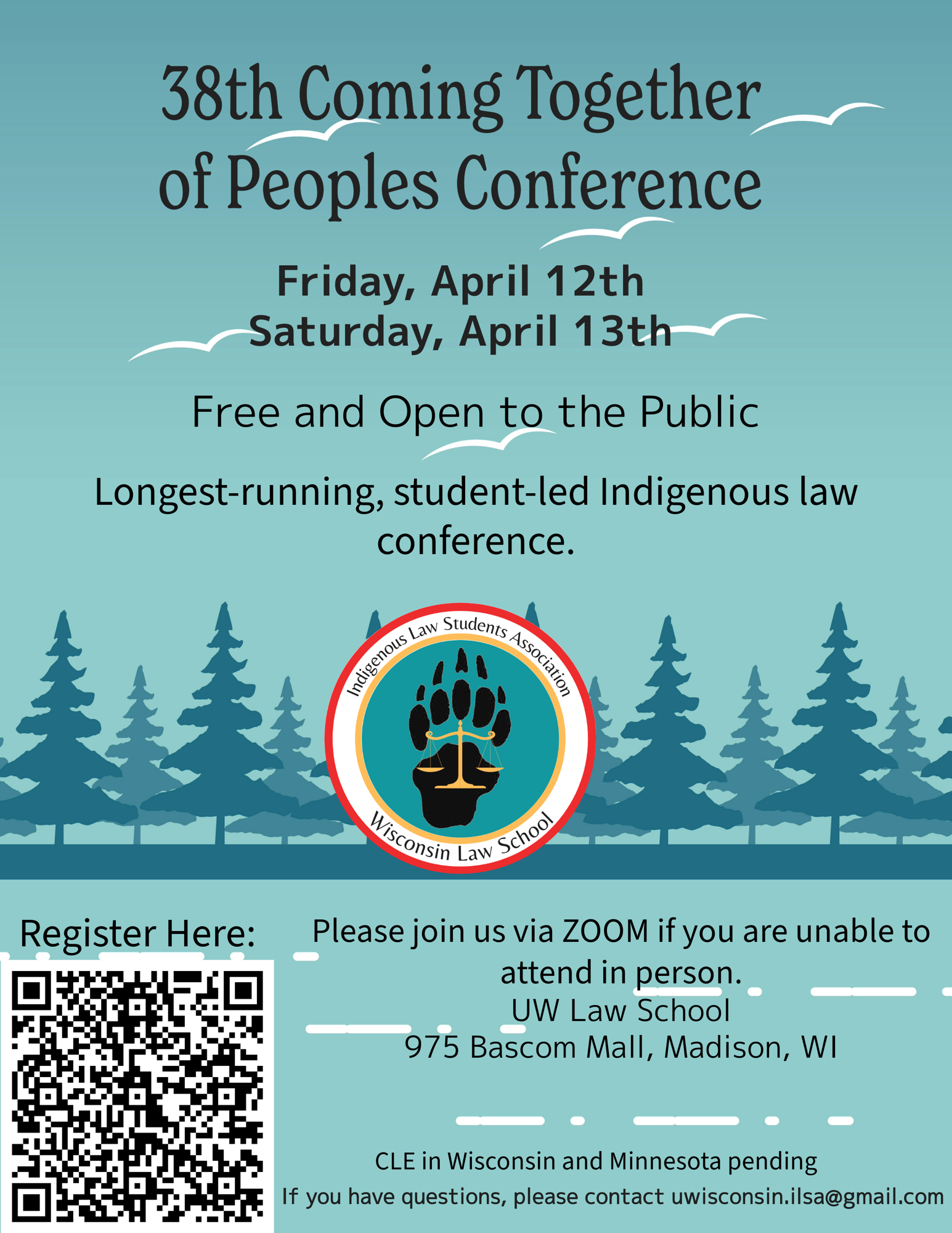 Updated Info on 38th Coming Together of Peoples Conference April 12-13 ...