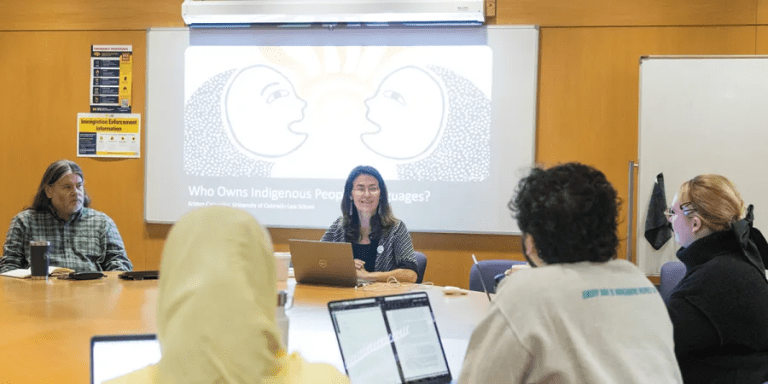 UMich Law Quadrangle Profile on American Indian Law Workshop – Turtle Talk